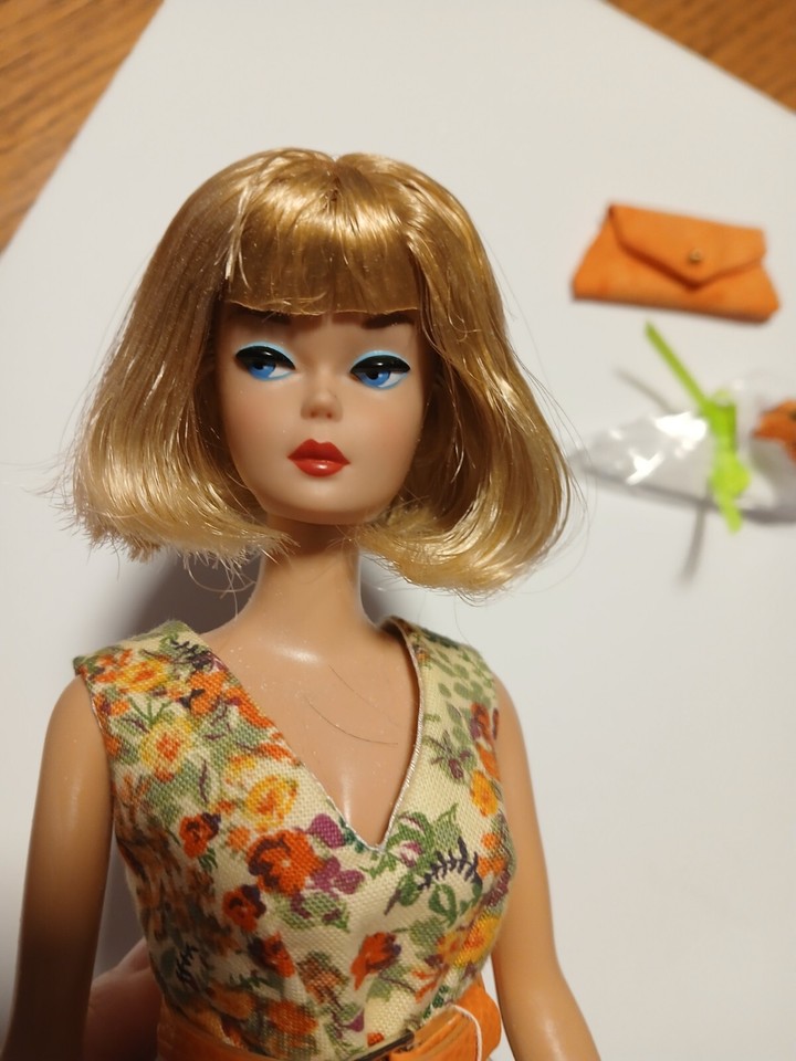 Vintage Barbie Reproduction Blonde American Girl BL Barbie Summer ...