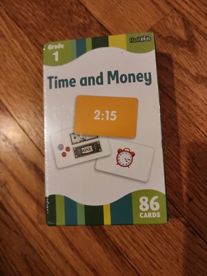 Flash Kids Flash Cards Time and Money (Flash Kids Flash Cards) | eBay