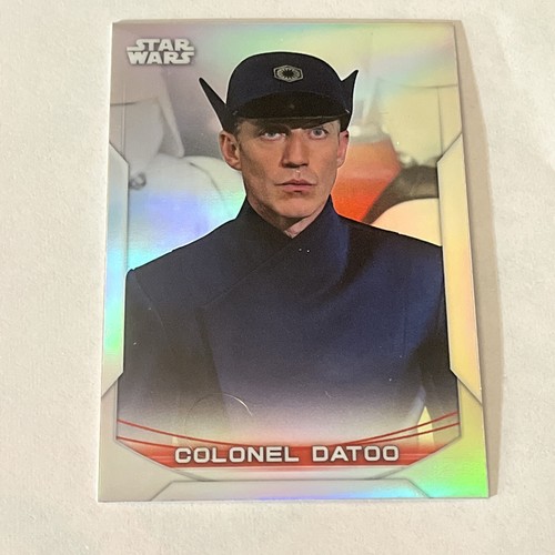 2020 Star Wars Chrome Perspectives Refractor Card #31F Colonel Datoo | eBay