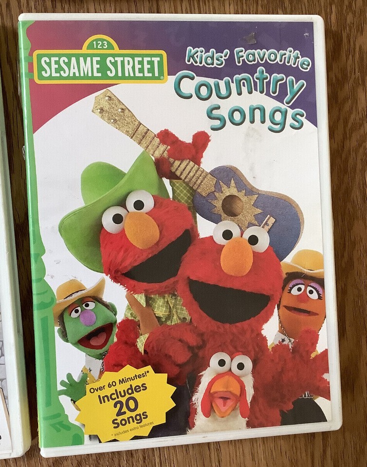 Various Sesame Street Dvds Ebay