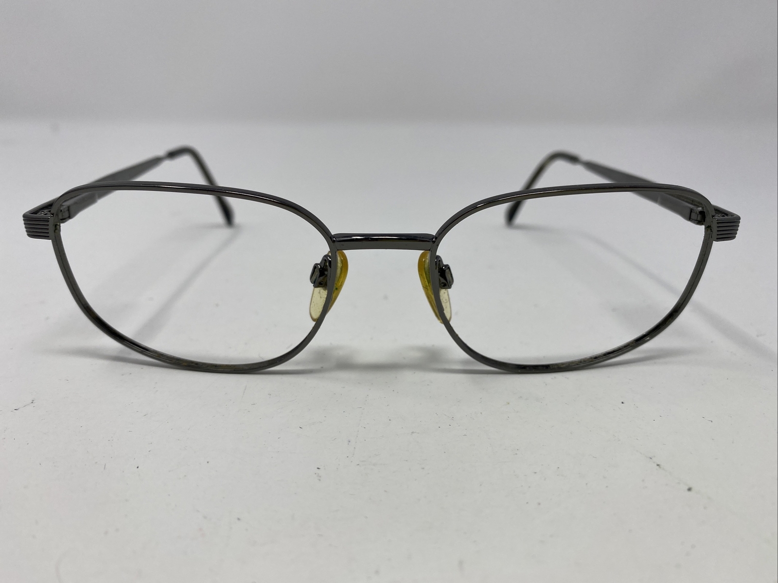 Luxottica Italy 1275 F106 53-18-135 Silver Full Rim Eyeglasses Frame ...