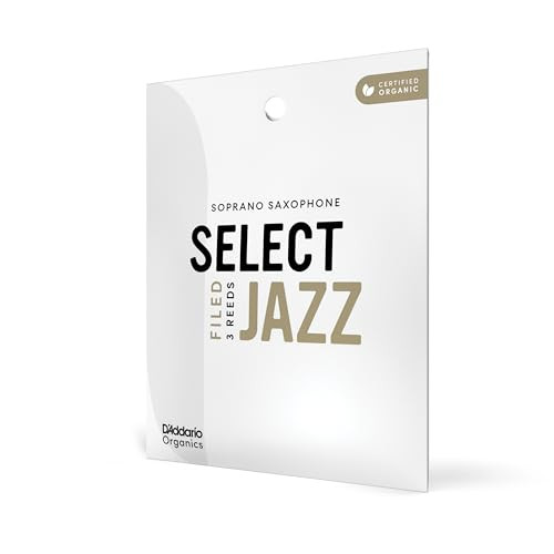 D’Addario Organic Select Jazz Soprano Saxophone Reeds - Filed Soft ...