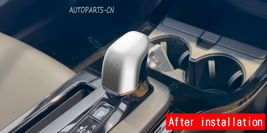 Fit Toyota Prius/Prime 2023-2024 ABS Matte silver Gear Shift Knob Cover ...