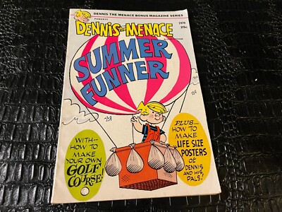 1970 "DENNIS THE MENACE SUMMER FUNNER" Comic Book - Issue #81 VG/F | eBay