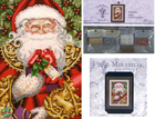 MIRABILIA Cross Stitch PATTERN and EMBELLISHMENT PACK Santa MD120 | eBay