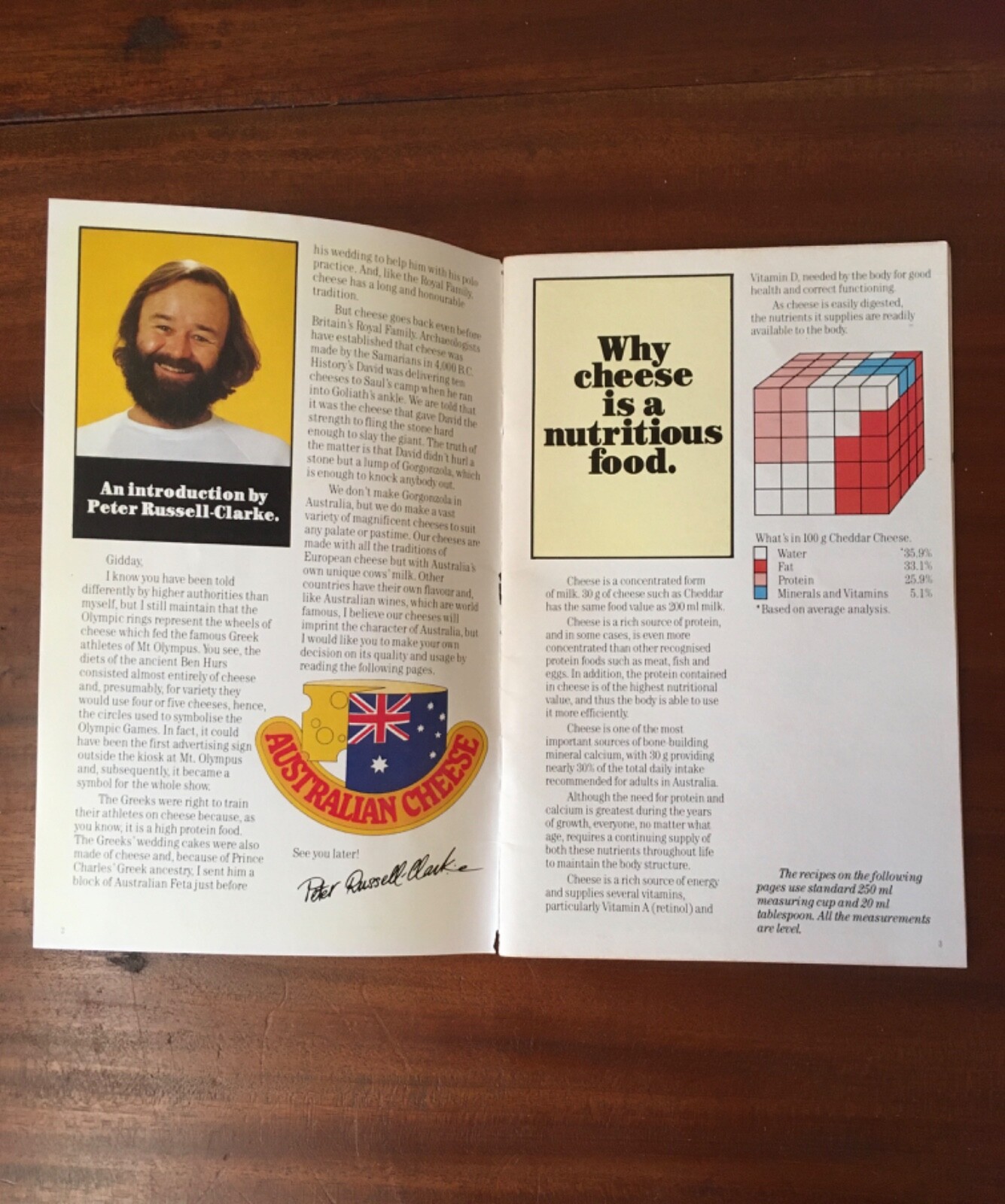 AUSTRALIAN CHEESE Dairy Corporation booklet early 80s vintage | eBay ...