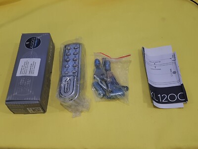 Kitlock Codelocks KL1200 Electronic Digital Code Locker Lock Silver ...