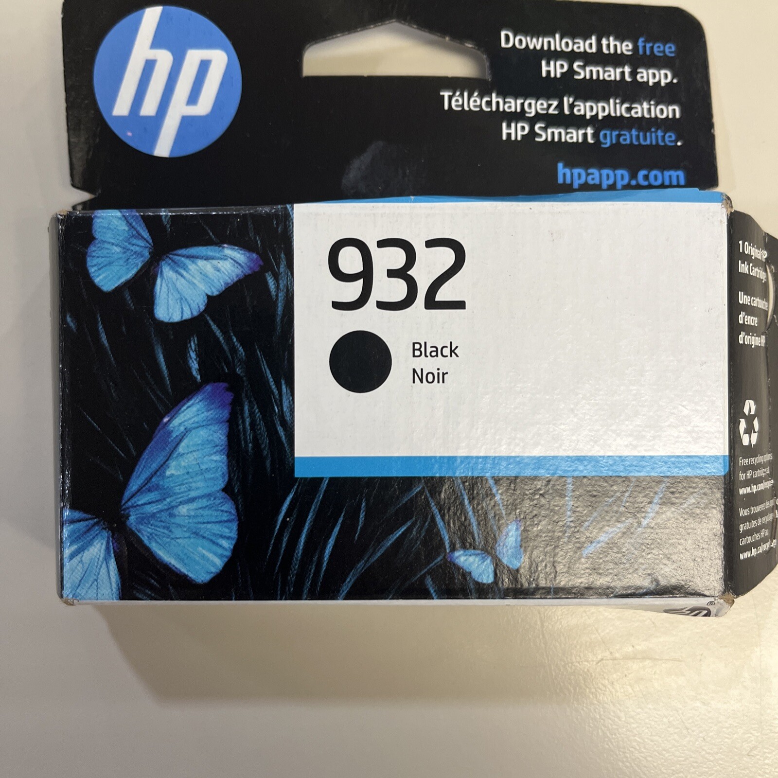 HP 932 Black Ink Cartridge - CN057AN | eBay