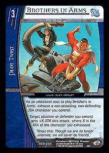VS System: Brothers in Arms - Foil [Played] DC Infinite Crisis TCG CCG ...