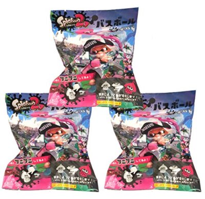 SPT461 Splatoon 2 Mascot Bath Ball Set of 3 Video Game Merchandise ...