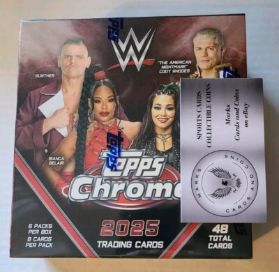 2025 Topps Chrome WWE Mega Box - In Hand | eBay