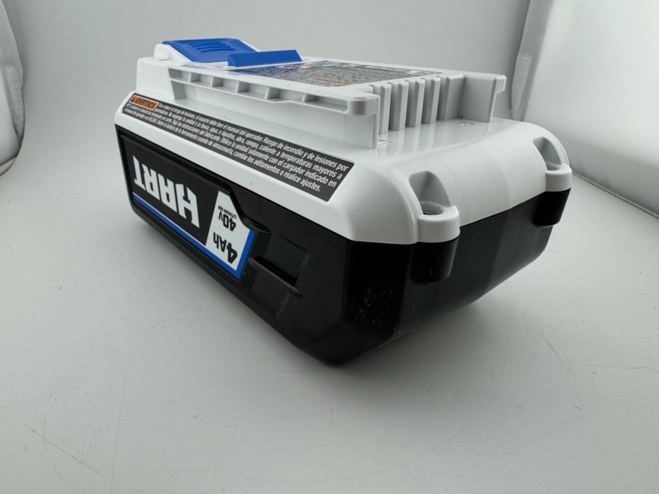 HART (HLBP02VNM) 40V 4 AH LITHIUM ION RECHARGEABLE BATTERY - WHITE | eBay