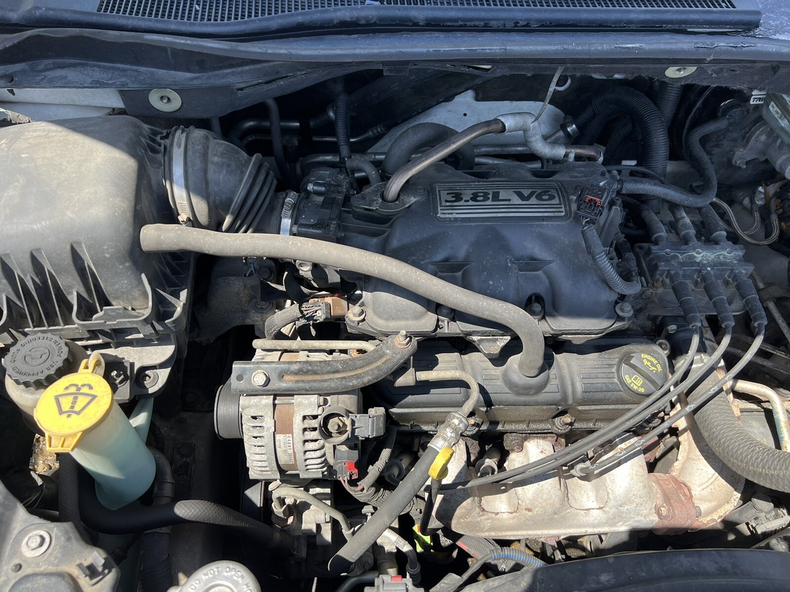 VOLKSWAGEN ROUTAN 3.8 ENGINE 98,000 MILES *FREE SHIPPING* COMPLETE 2009 ...