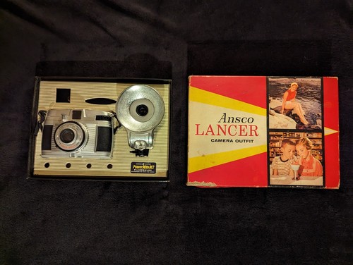Ansco Lancer - Vintage 50-60's - 35mm Film Camera - Includes ...