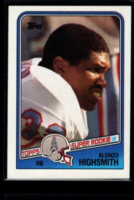 ALONZO HIGHSMITH OILERS RC 1988 TOPPS #105 | eBay