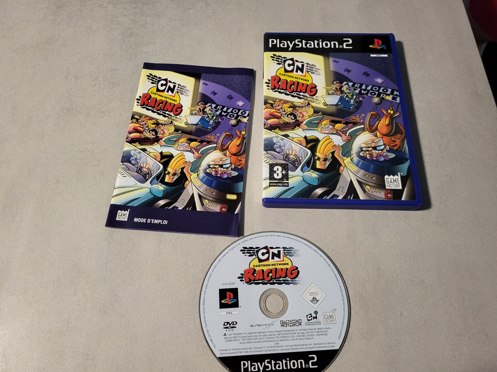 Cartoon network racing PlayStation 2 PAL - Prix - Photo - Présentation