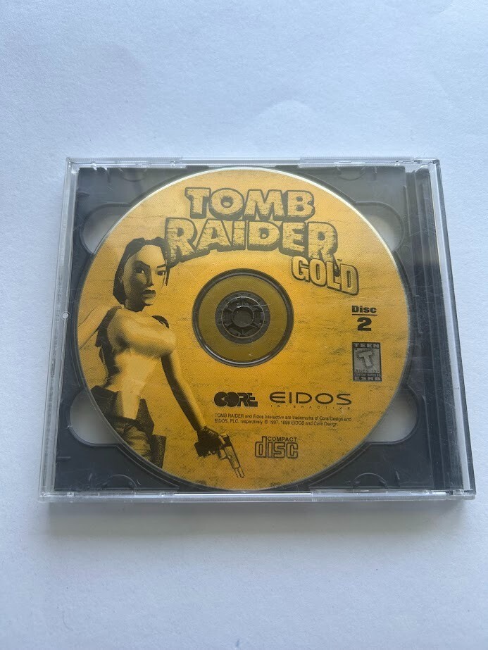 Tomb Raider Gold Windows PC 2-Disc Set CD-ROM Original 788687104814 | eBay