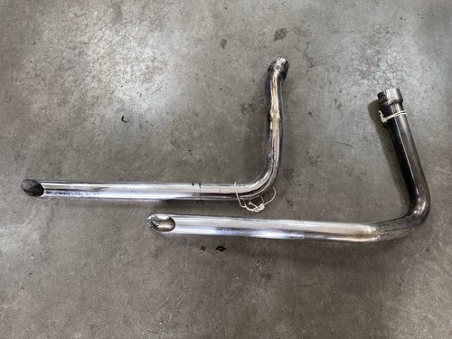 Harley Davidson Panhead Drag Pipes Chopper Bobber | eBay