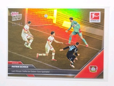 Topps Now Bundesliga 2024-25 - Card 147 - Patrik Schick - Bayer ...