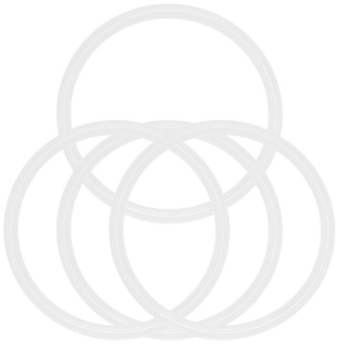 4 Pcs Cup Sealing Ring Flask Replacement Silicone Rings Airtight | eBay