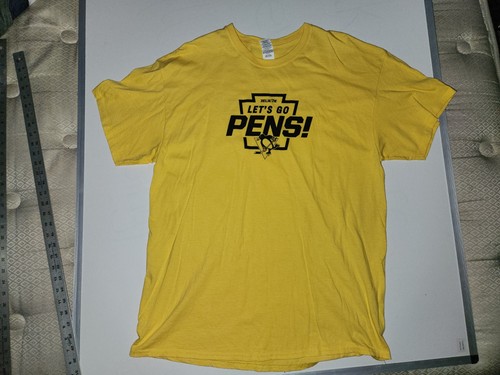 PITTSBURGH PENGUINS LETS GO PENS 2018 PLAYOFFS T-SHIRT X-LARGE SGA PPG ...