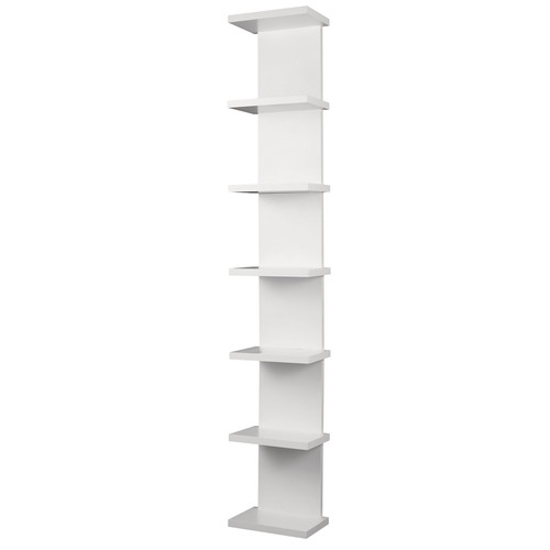 7-Tier Wall Shelf Unit - Compact Display Floating ShelvesLack Floating ...