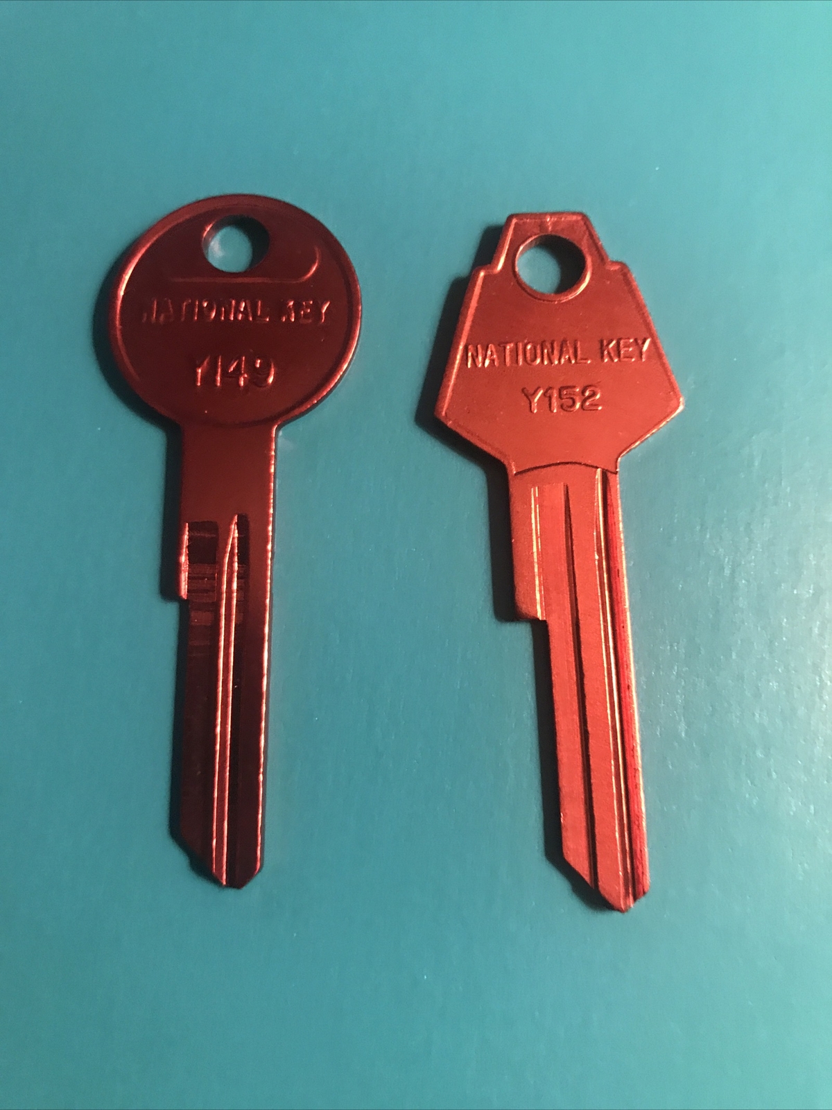 Y152 , Y149 Key Blanks 1 set of (Y149 + Y152) blanks | eBay