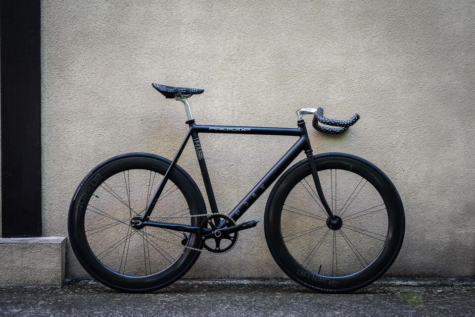 Rare Mint KENDO Orbit Pista Frame Set Track Bike Fixie 565mm Complete ...