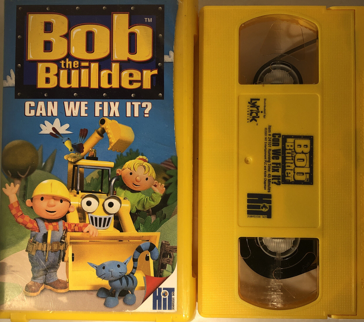 SHIPS N 24 HRS-Bob the Builder - Can We Fix It(VHS 2001)TESTED-RARE ...