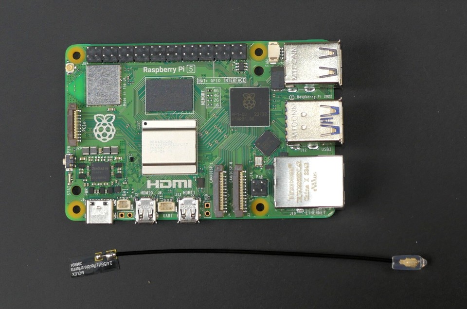 Raspberry Pi 5 with External WiFi Antenna Connector (U.FL) | eBay