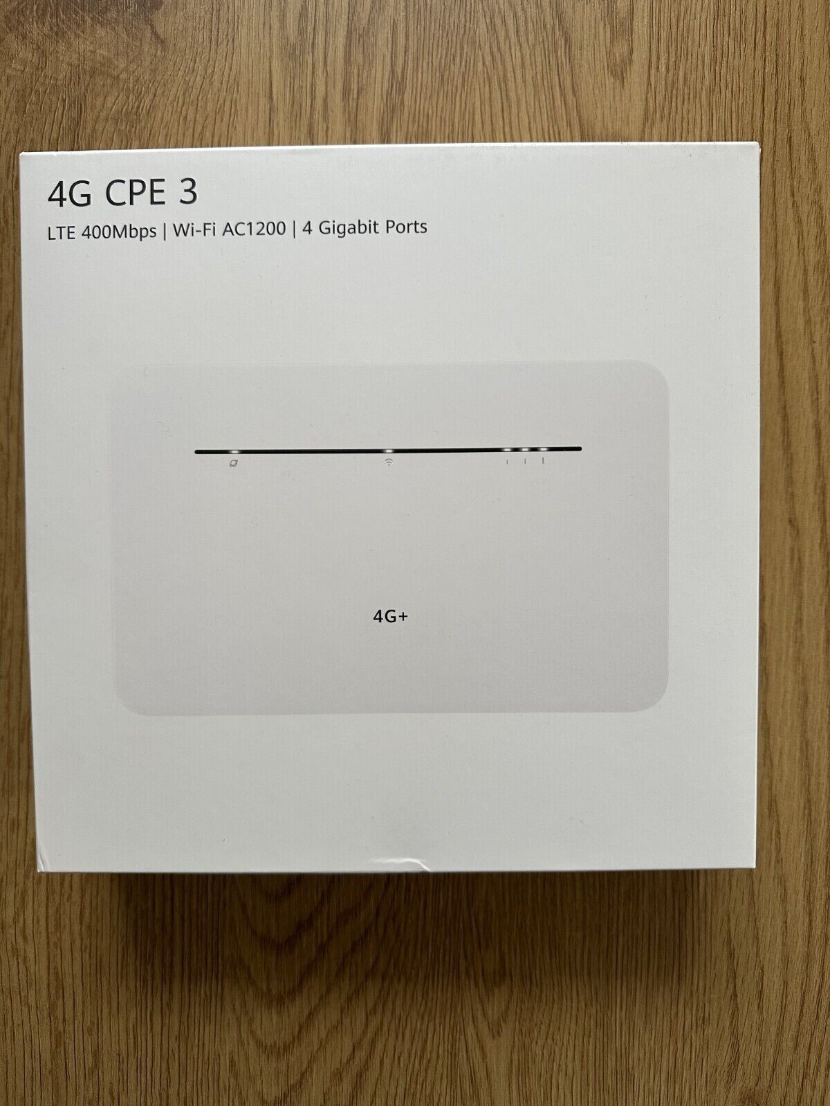 Huawei 4G CPE 3 Plug And Play 4 Gigabit Ports Modem Router Ethernet ...