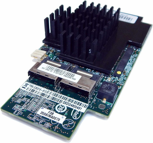 Intel G35316-601 Rms25cb080 Dual Port S6i 6-gb SAS RAID Card for sale ...