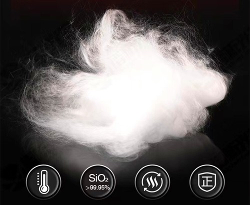 Quartz Fiber Cotton Quartz Glass Wool Laboratory Catalytic Filler ...