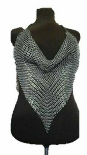 Chainmail Viking Girl Design Halter Antique Sexy Body Chainmail Swim ...