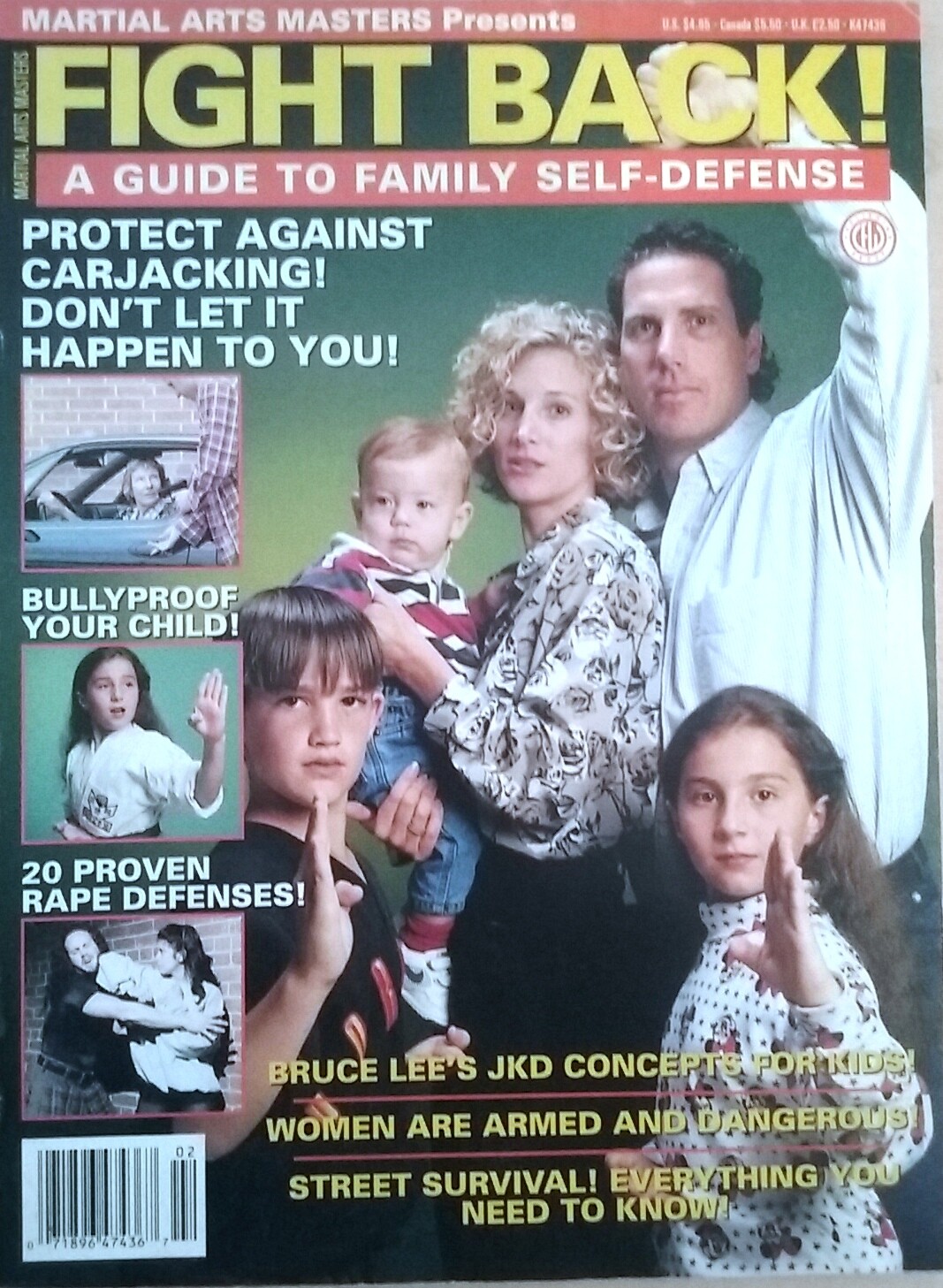 Martial Arts Masters Present Fight Back a Guide To Family Self Defense ...