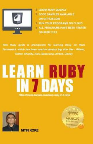 Learn Ruby in 7 Days : - Color Print - Ruby Tutorial for Guaranteed ...