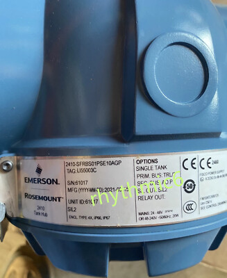 Brand new Rosemount 2410+5900c Level Gauge storage tank Hub Rosemount ...