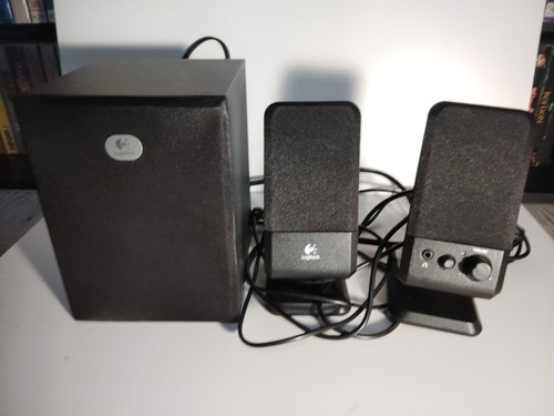 Logitech R-20 2.1 Dynamic Bass Speakers - Computer Sound System for PC ...