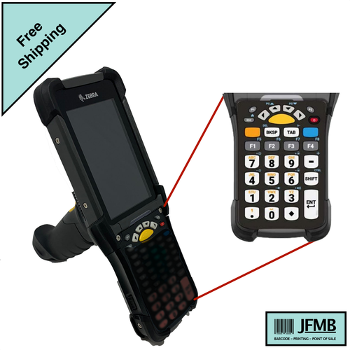 Zebra MC930P-GSDAG4NA Mobile Computer Barcode Scanner 1D/2D 29 Key ...