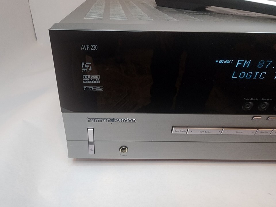 Harman Kardon AVR 230 - 6.1 Home Theater Surround Sound Receiver Stereo ...