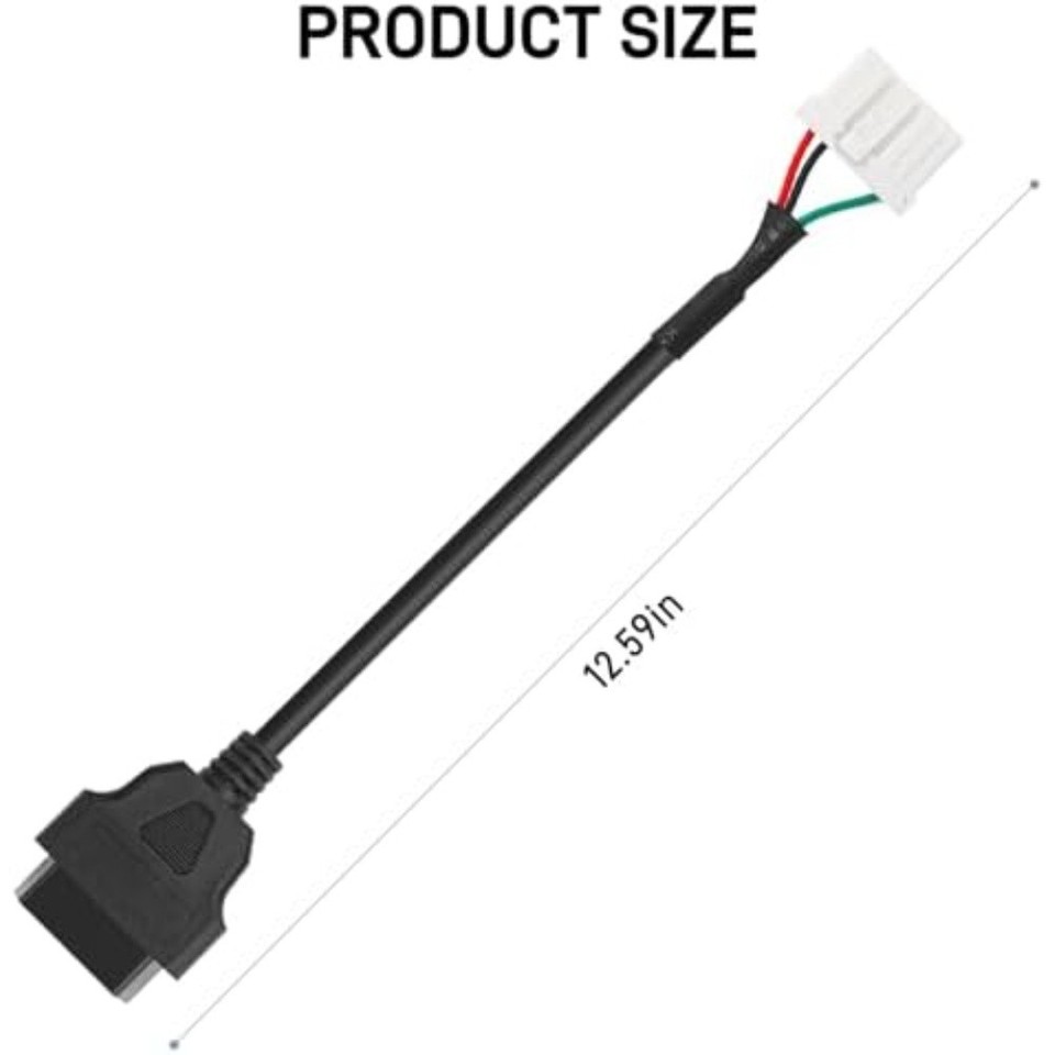 Workshop Diagnostics 20Pin OBD2 Adapter High-Speed OBD2 Heavy-duty ...