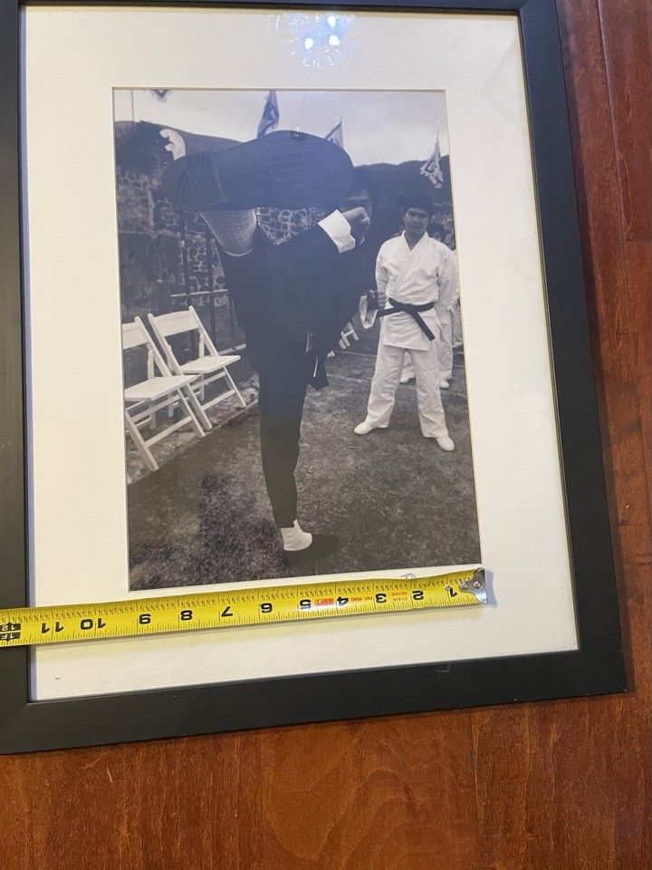 Vtg Photo Bruce Lee on the set of Enter the Dragon 1973 Dave Friedman ...