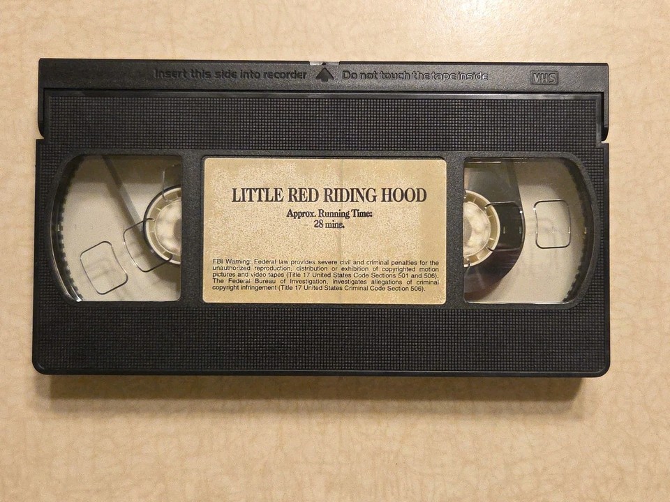 Little Red Riding Hood Children's VHS Tape Family Home Entertainment | eBay