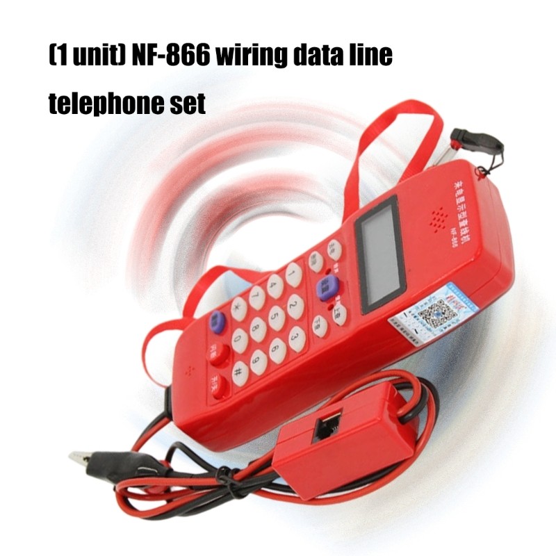 NF-866 Butt Test Tester Linemans Tool Telephone Phone Line Networks ...