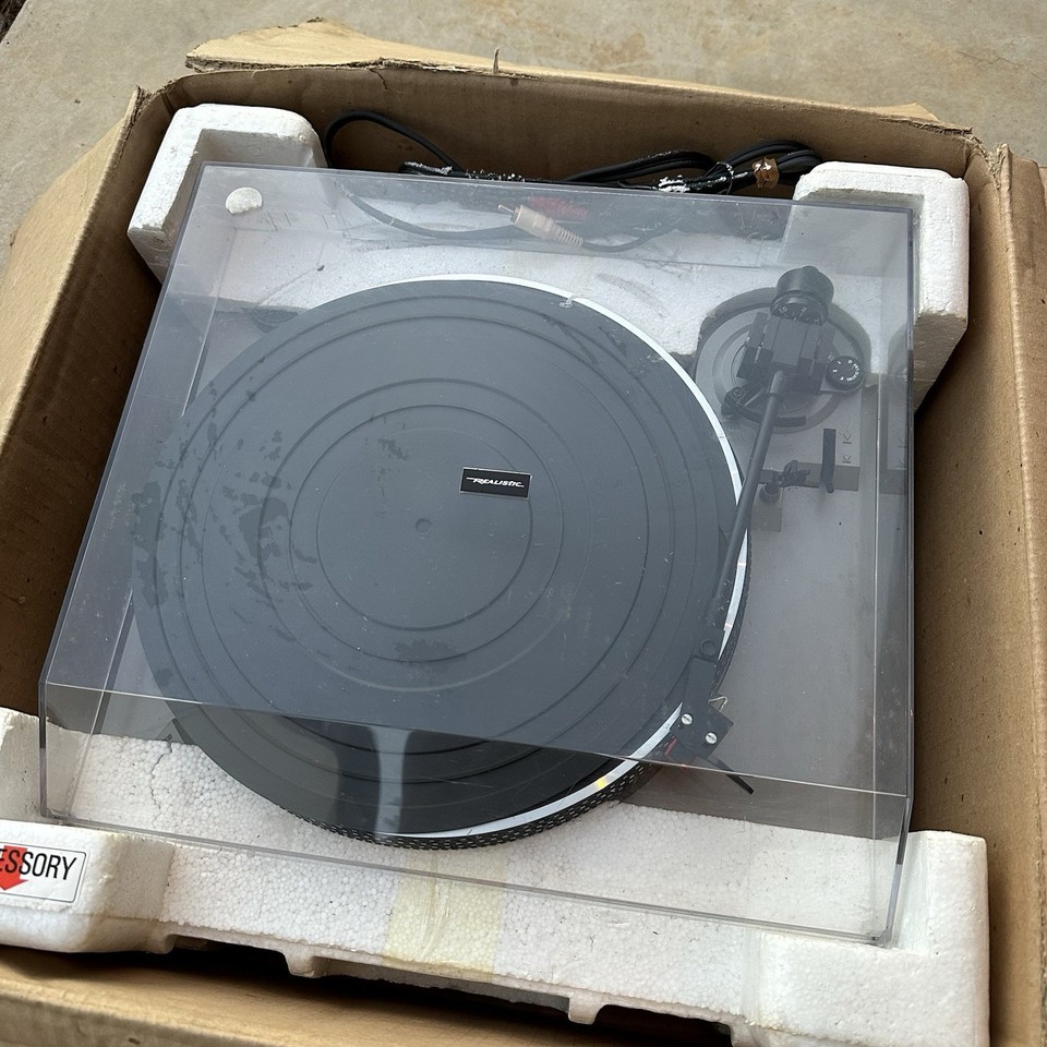 Vintage Realistic LAB-450 Direct Drive Turntable | eBay