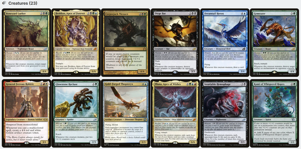 Ramos, Dragon Engine GOLD SPELLS MUTATE 5c Magic MTG Custom Commander ...