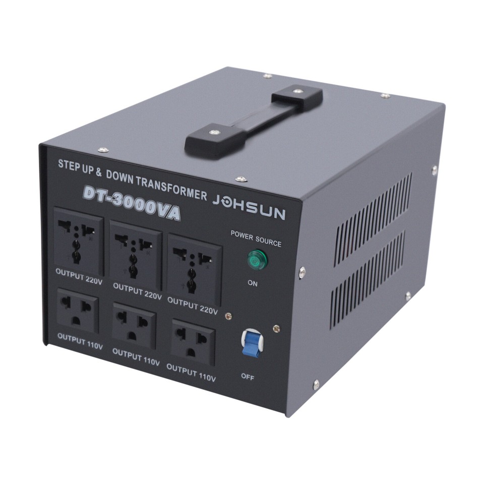 Portable Handle 3000W Step Up/Down Transformer 110V To 220V 220V To ...