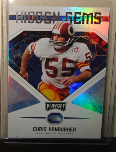 2018 Panini Playoff - Hidden Gems #15 Chris Hanburger Washington ...