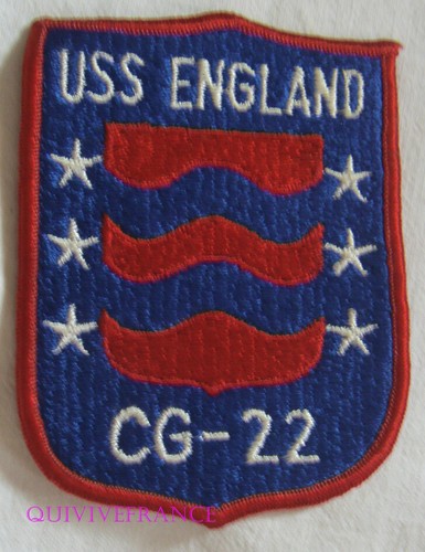 PUS531 - US Navy USS ENGLAND CG-22 Guided Missile Heavy Cruiser PATCH ...