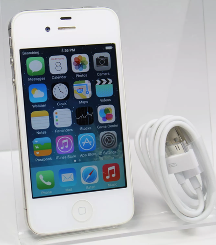 Vintage Apple iPhone 4 A1349 Verizon Smartphone 3G White 8GB No Sim ...